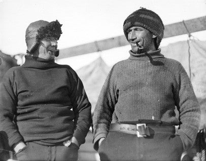 Alfred Cheetham and Tom Crean (left to right) – RGS Print Store